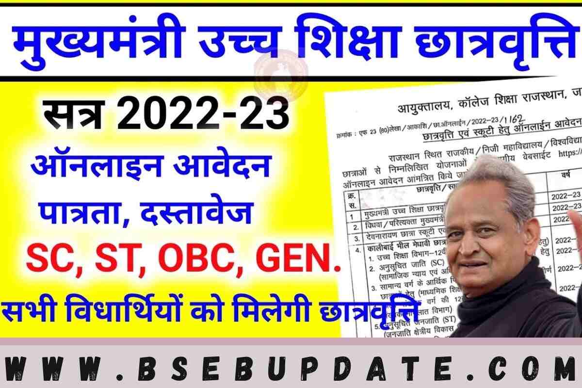 Ucch Shiksha Scholarship 2023 :12वीं पास छात्रों के लिए छात्रवृत्ति ...